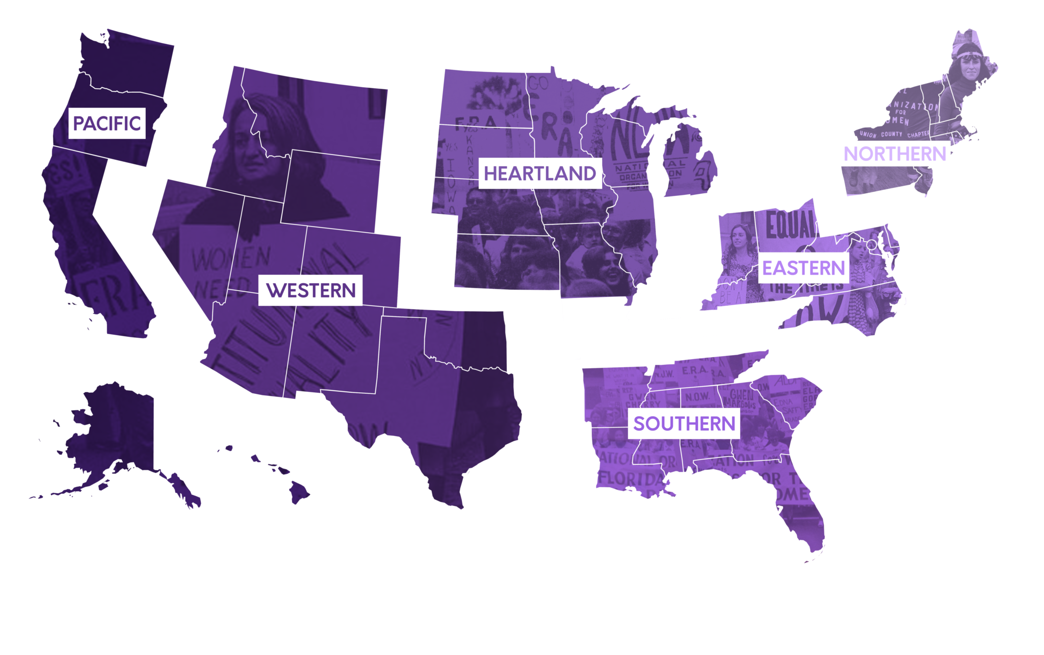 National District Map - National Organization for Women